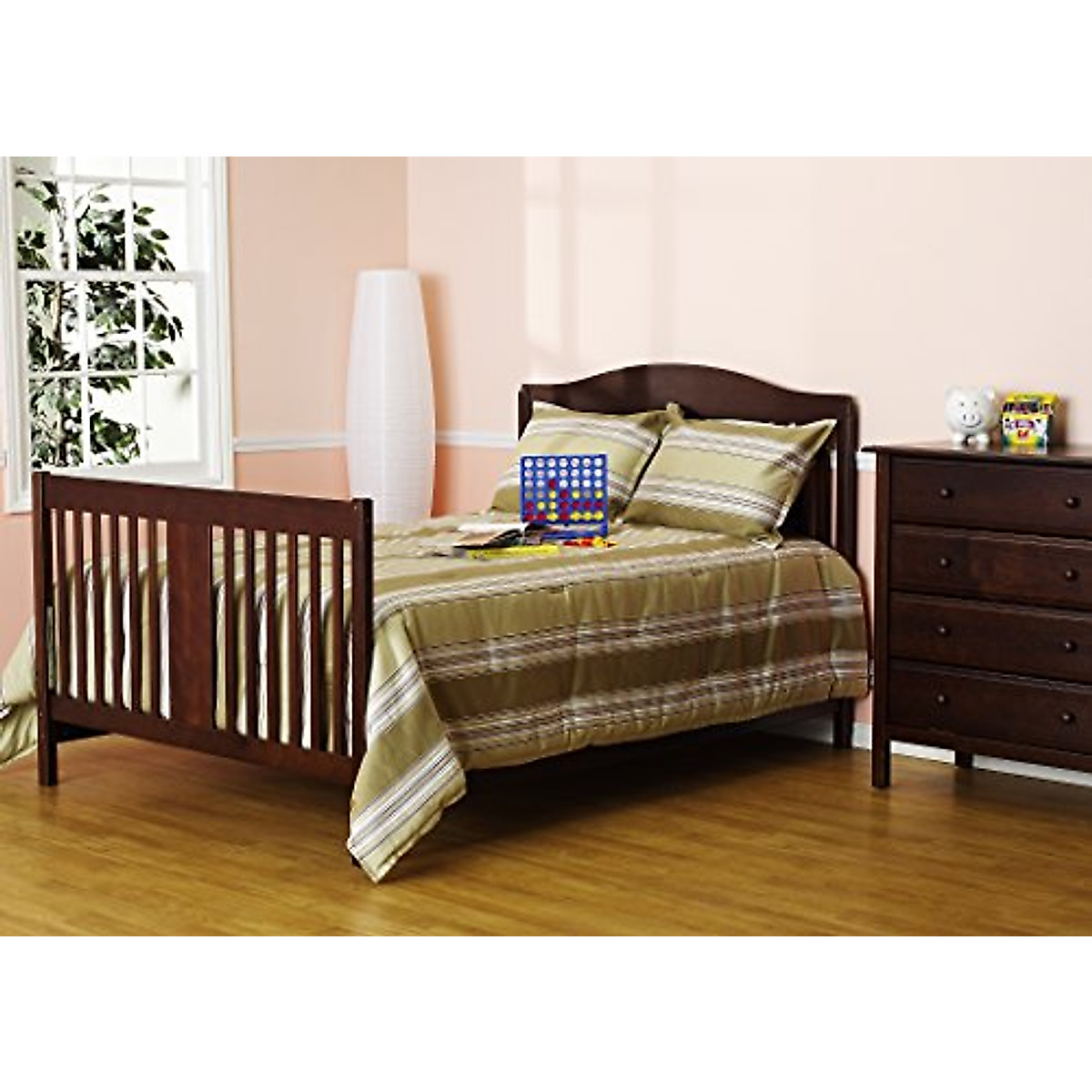 DaVinci Twin/Full Size Bed Conversion Kit (M4799) in Espresso