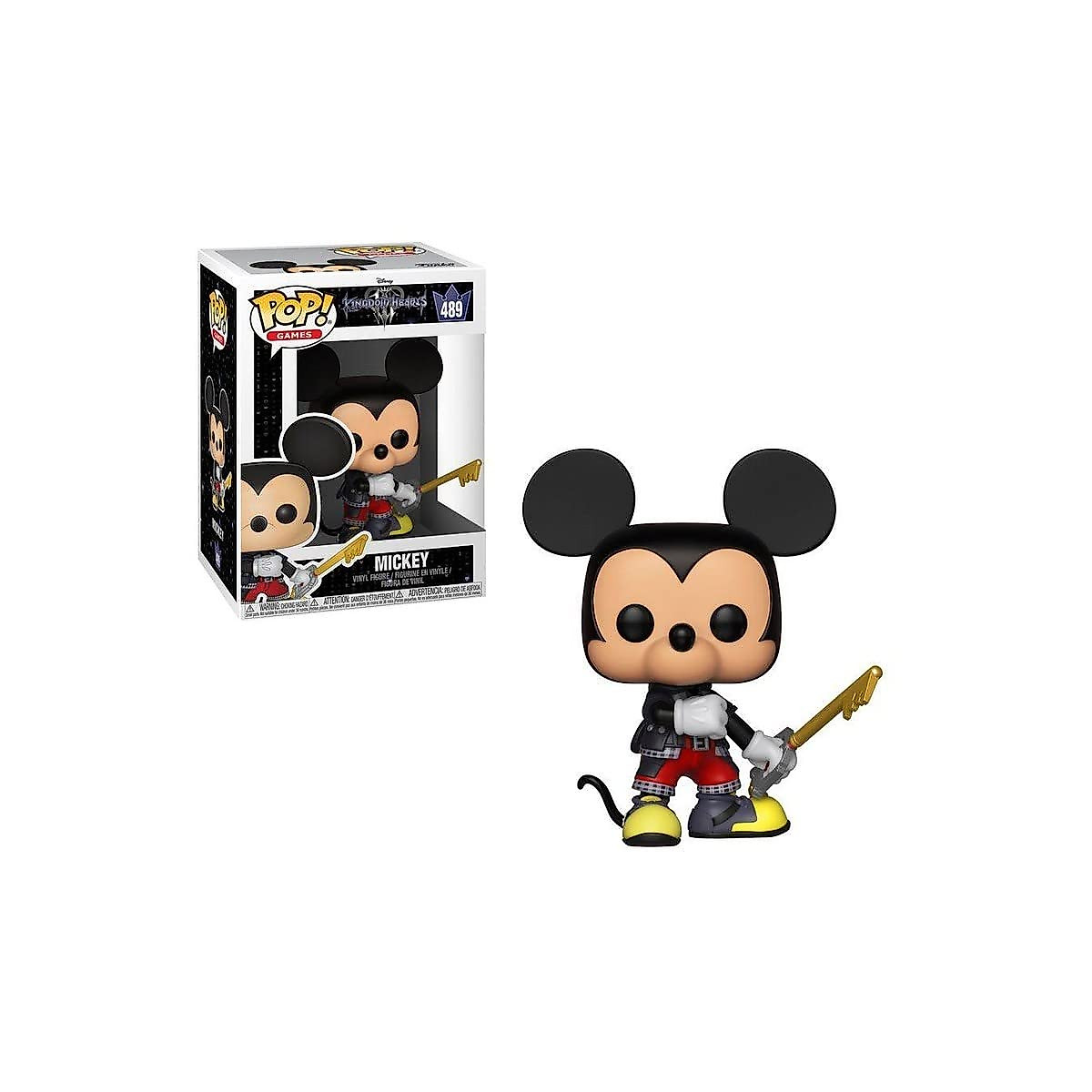 Funko Pop Disney: Kingdom Hearts 3 - Mickey Collectible Figure, Multicolor