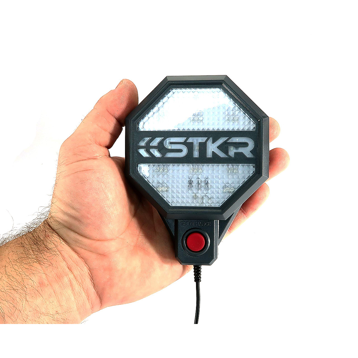 STKR Concepts 00-246 Adjustable Garage Parking Sensor Aid, Dark Gray