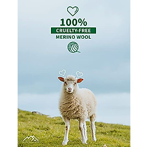 Merino Wool T-Shirt Mens - Short Sleeve Merino Wool Shirts for Men - Sport Merino Lightweight Base Layer Hiking Tshirt (Medium, Maya Blue)