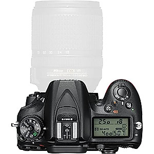 Nikon D7200 24.2MP DSLR Digital Camera (Body Only) (1554) Deluxe Bundle with SanDisk 64GB SD Card + Large Camera Bag + Spare EN-EL15 Battery + Deluxe Camera Cleaning Kit (Renewed)