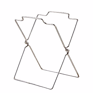 Yizhichu1990 Foldable Stainless Steel Garbage Bag Shelf Home Kitchen Countertop Trash Bag Rack Holder Organizer Dishcloth Towel Rack