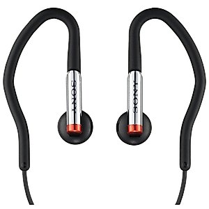 Sony MDR-AS40EX Active Style Headphones Earbud Style (Black)