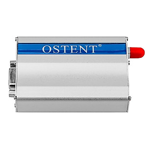 OSTENT GSM GPRS Modem with Siemens MC37I Module COM/RS232/Serial Port at Commands SMS MMS Voice Call EU Plug Power Adapter