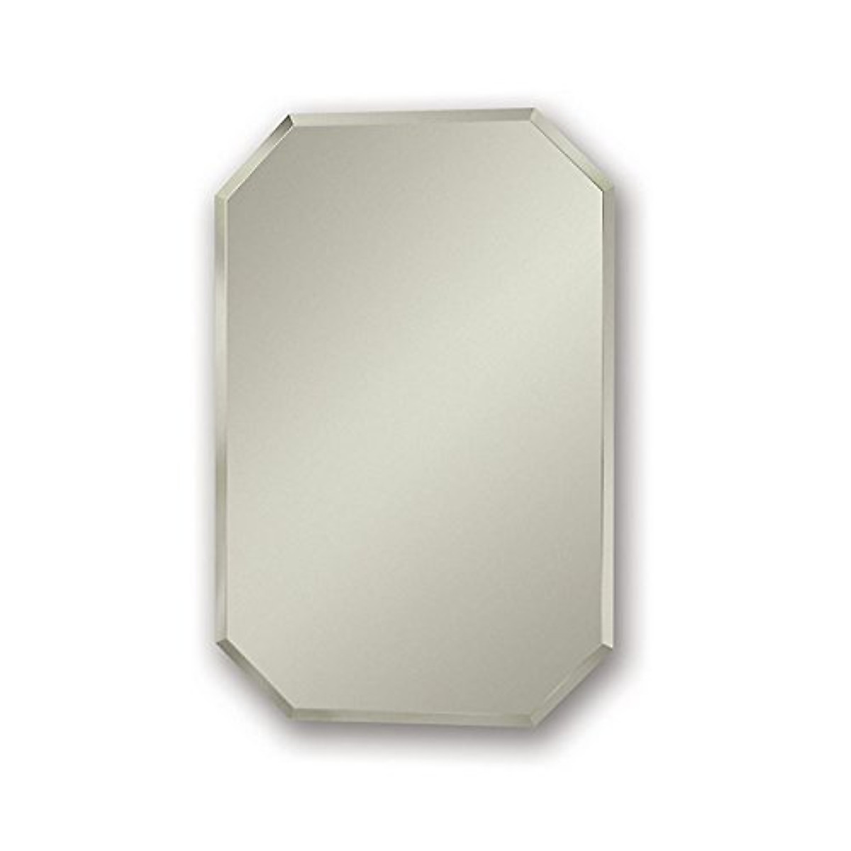 Jensen 1454X Octagon Bevel Mirror Medicine Cabinet, 18" x 27"