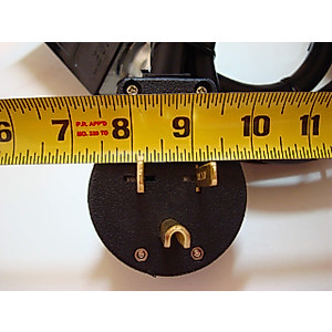 6-50P Male 3-Pin Welder Plug to 14-50R Female 4-Prong Welder Receptacle Socket Outlet Electric Power Cord Cable Miller Lincoln Hobart Plasma Cutter Adapter/Converter NEMA FX424