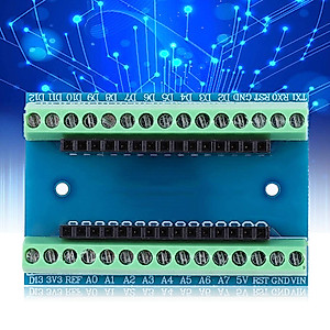 Fafeicy 1Pc IO Expansion Board, Terminal Adapter, V3.0 Compatible, USB, For Nano Controller, Personal Computer, Laptop