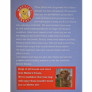 Mattie's Treats: 1 Pound Box; Low Protein, Low Phosphorus, Low Sodium Dog Treats