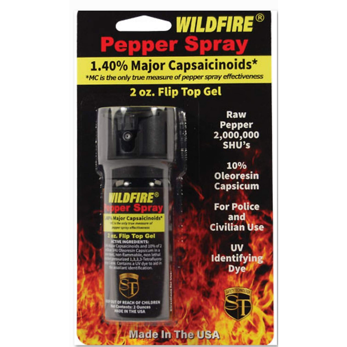 Wildfire 1.4% MC 2 oz sticky pepper gel