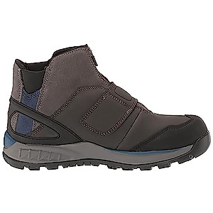 Propét Men's Valais Hiking Boot, Grey/Blue, 13 XX-Wide