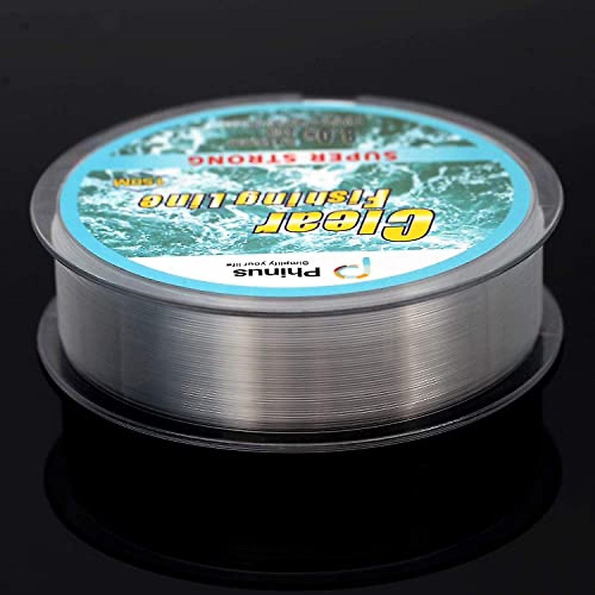 Fishing Wire 492FT/164Yard/150M 8.0#, Clear Fishing Line Jewelry String Invisible Nylon Thread for Hanging Decorations, Beading and Crafts
