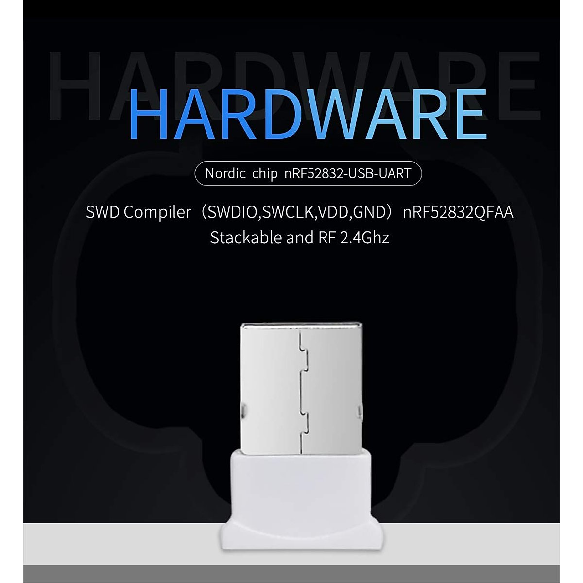 WitMotion BLE 5.0 Wireless Bluetooth USB Adapter, CP2102 Driver【 30meters Range, Anti-Dust, Small-in-Size, Plug and Play】 Bluetooth Dongle for WitMotion BLE 5.0 Sensor (WT901BLECL/ WT901BLE)