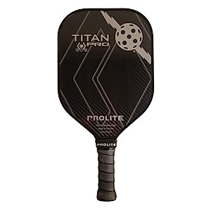 Titan Pro BDS Pickleball Paddle - Premium Metallic Edition (Silver Lining)