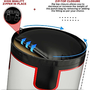 RDX Kids Punching Bag 2FT with Punch Gloves, Heavy Filled Boxing Set, Non Tear Maya Hide Leather Junior Hanging Bag, Kickboxing MMA Grappling Muay Thai Taekwondo Karate BJJ Workout Training