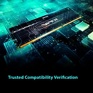 Patriot Viper 3 DDR3 RAM 16GB (2X8GB) 1866MHz CL10 1.5v UDIMM Desktop Gaming Memory Kit Compatible with XMP - PV316G186C0K