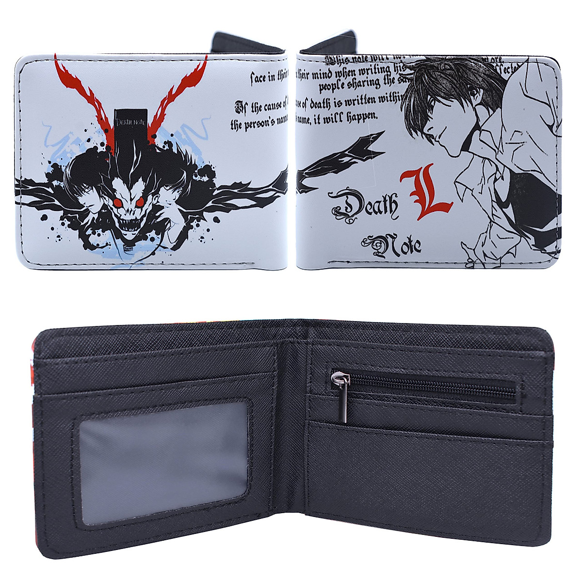 Amatensu Anime Characters MisaMisa wallet Yagami Light wallet L·Lawliet wallet A