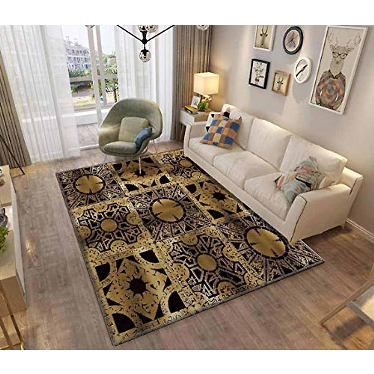 Lament Configuration Side A Area Rugs Non-Slip Floor Mat Doormats Home Runner Rug Carpet for Bedroom Indoor Outdoor Kids Play Mat Nursery Throw Rugs Yoga Mat