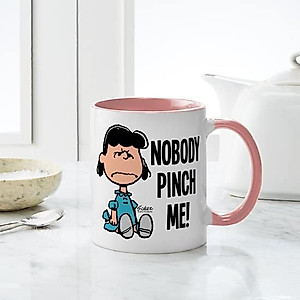 CafePress Peanuts: Lucy St.Patrick's Day Ceramic Coffee Mug, Tea Cup 11 oz