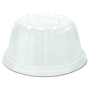 DART 20HDLC D-T Sundae/Cold Cup Lids, 5-32oz Cups, Clear (Case of 1000)