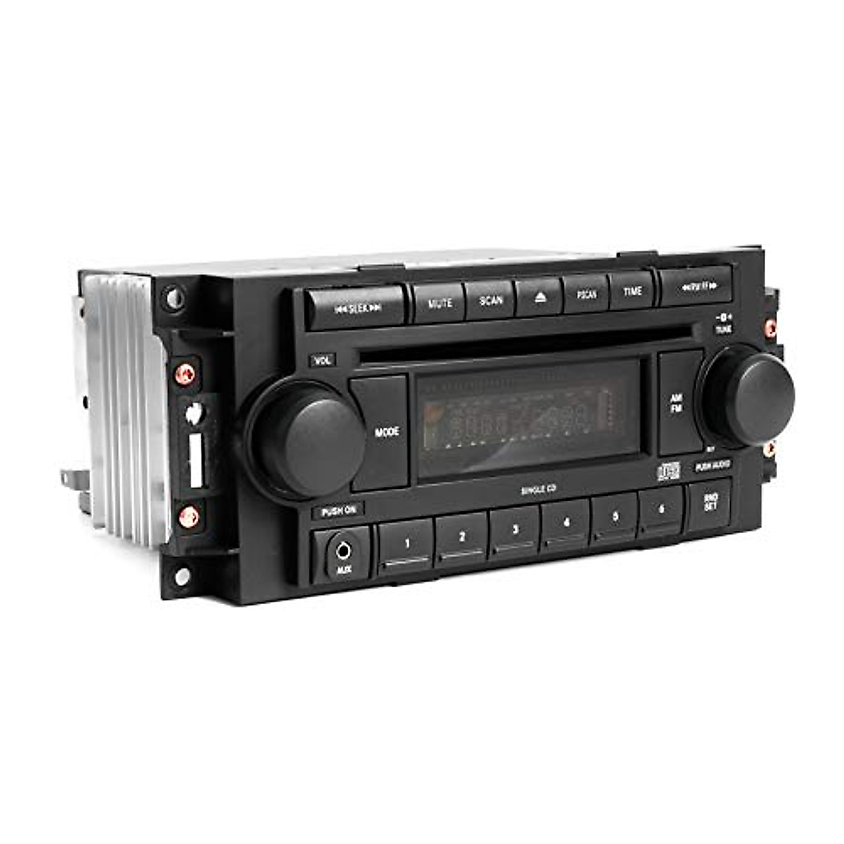 1 Factory Radio AM FM CD Auxiliary Input Compatible with 2004-2010 Jeep Dodge Chrysler P05064171AE REF