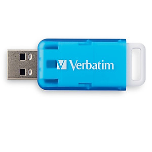 Verbatim® SeaGlass USB 3.2 Gen 1 Flash Drive, 32GB, Blue