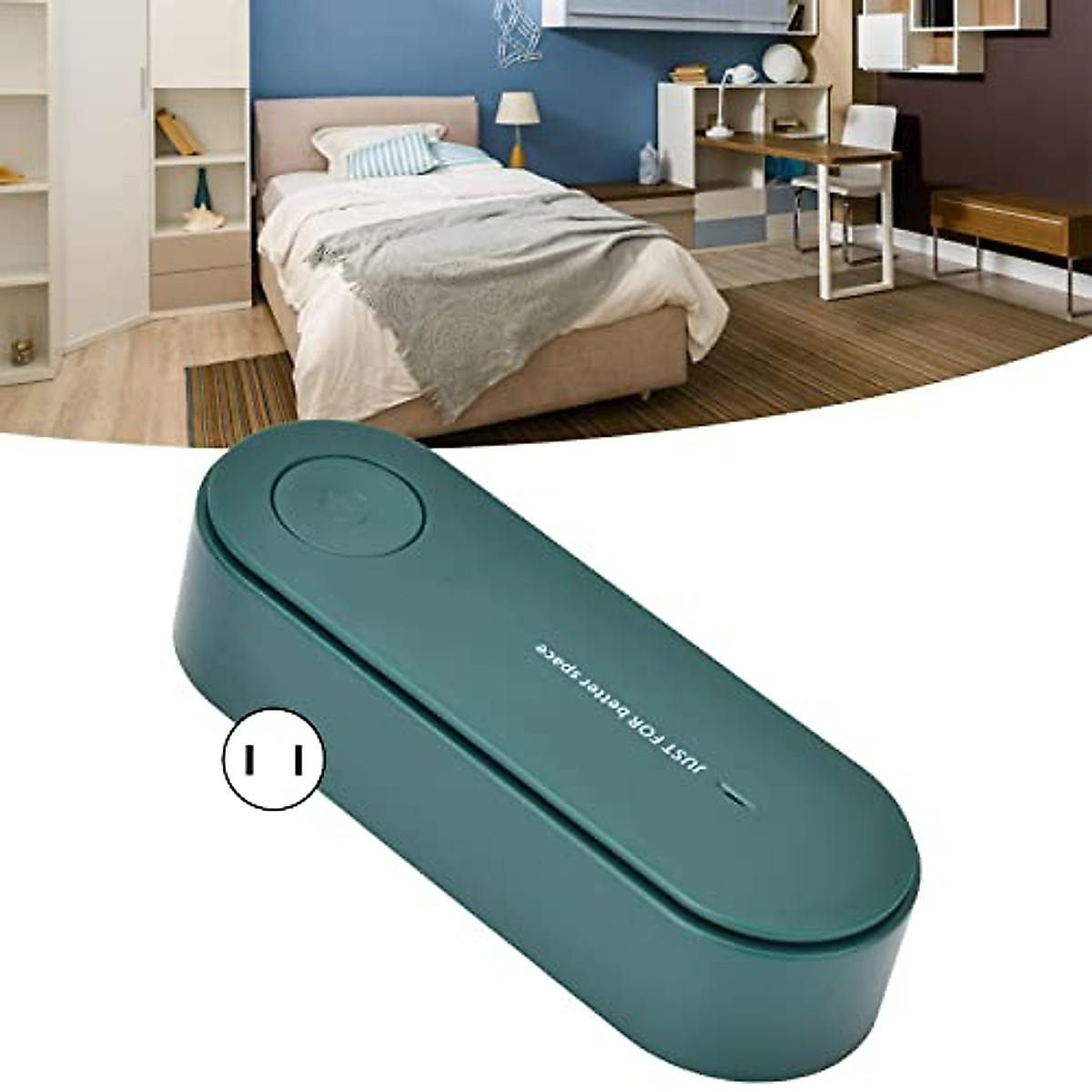 Janzoom Air Purifier, ABS Material, Automatic Operation, 20 Million Negative Ions, Air Filter with Plug and Ions (US Plug)