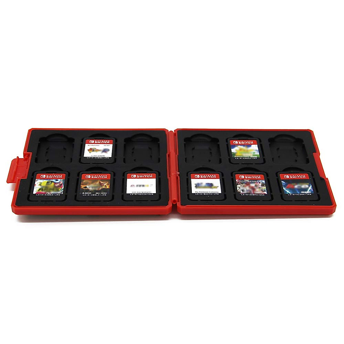 CellDesigns Cartoon Game Memory Card Case Compatible with Nintendo Switch (Poke)