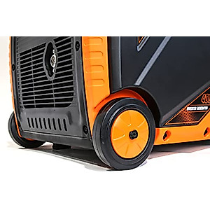 WEN 56400iX 4000-Watt Inverter Generator with Fuel Shut-Off and CO Shutdown Sensor, Black