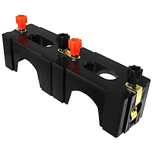 E-outstanding Battery Holder 2PCS D Size Battery Case Used for Physics Laboratory School Electronic Experimenting