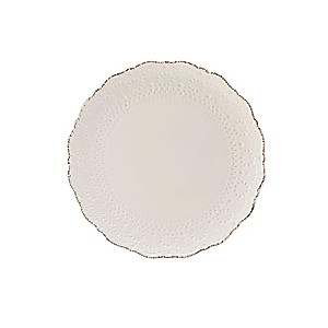 Pfaltzgraff Chateau Cream 16-Piece Stoneware Dinnerware Set, Service for 4, Off White