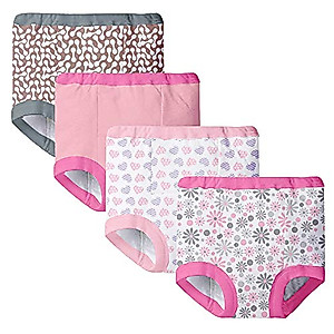 Anti Leakage Training Pants for Babies, Toddler Potty Training Pants,Toilet Training Pants (4 Pack, 18M)