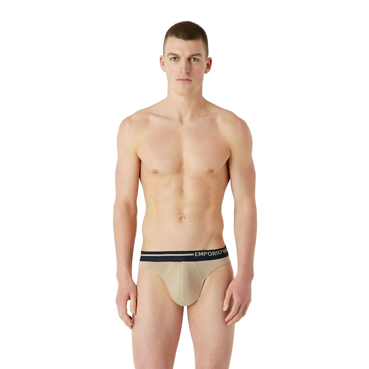 Emporio Armani Men's Side Logo Brief, Rope
