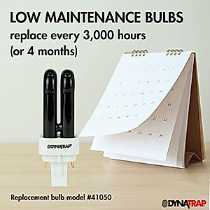 DynaTrap DT1050-TUNSR Mosquito & flying Insect Trap – Kills Mosquitoes, Flies, Wasps, Gnats, & Other Flying Insects – Protects up to 1/2 Acre