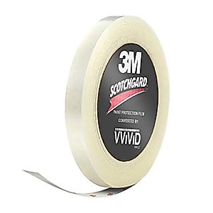 VViViD 3M Clear Paint Surface Protection Vinyl Wrap 1 Inch Wide Tape Roll (1 Inch x 84 Inch)
