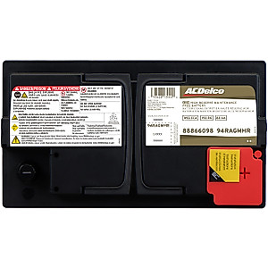 ACDelco Gold 94RAGMHR 36 Month Warranty High Reserve AGM BCI Group 94R Battery