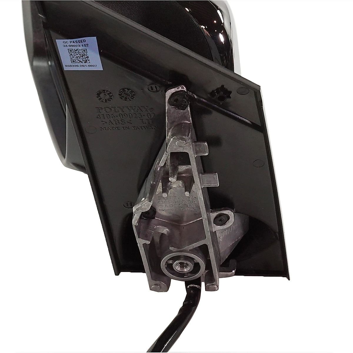 Kool Vue Driver & Passenger Side Power Heated Mirrors for Dodge Grand Caravan Chrysler Town & Country 2009-2016 With Signal Light & Blind Spot Monitor Chrome