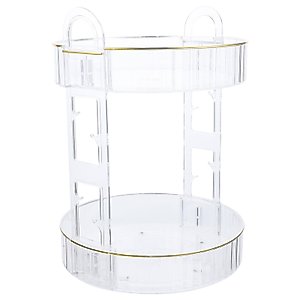 Kichvoe storage shelves make up Phnom Penh necklace holder spices organizer dresser bracelet hair products skincare organizers dressing table turntable jewelry lotion