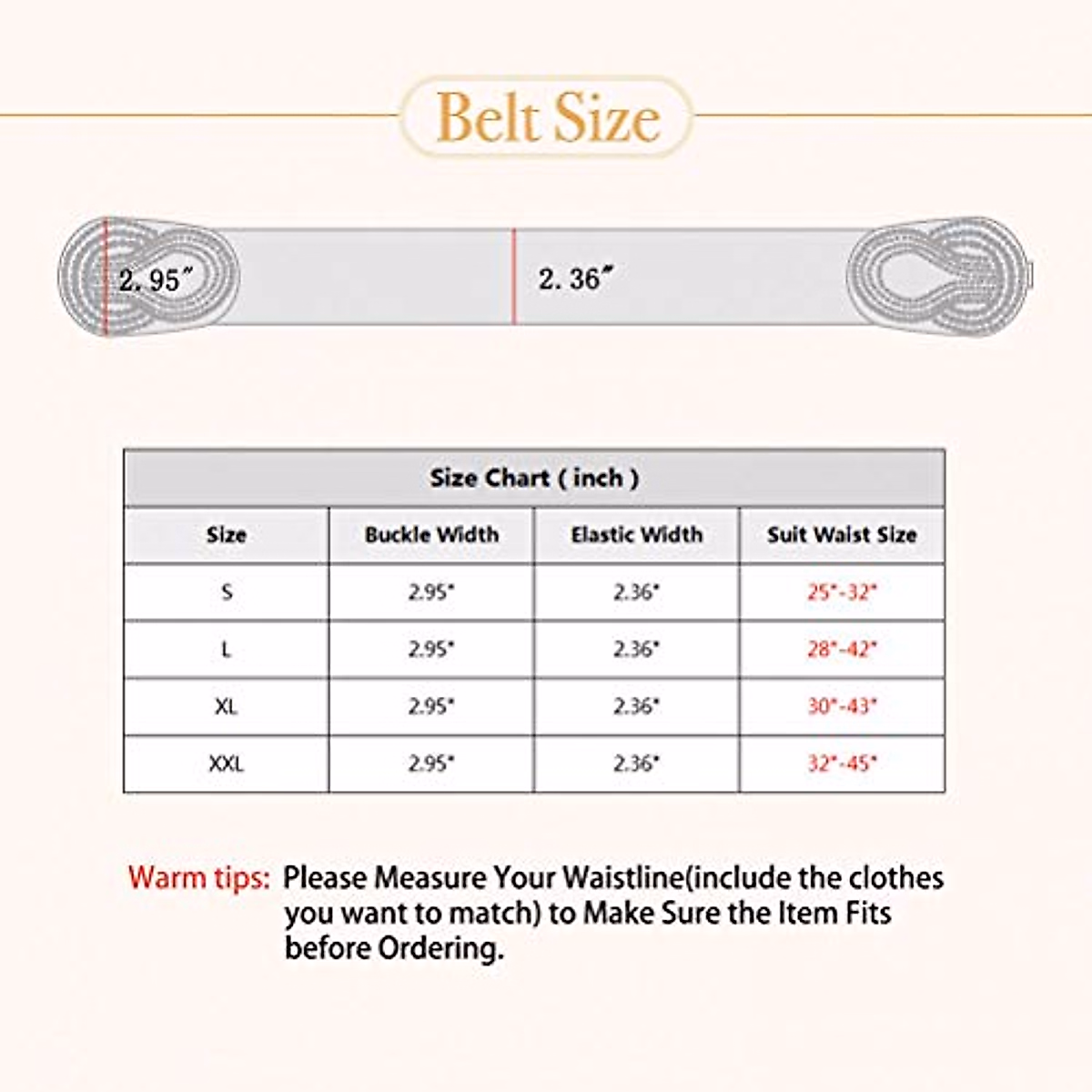 VOCHIC 2pcs Vintage Basic Stretchy Elastic Wide Waist Belt for Womens Dress Metal Interlock Buckle