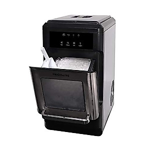 Frigidaire EFIC235-AMZ Countertop Crunchy Chewable Nugget Ice Maker, 44lbs per day, Self Cleaning Function
