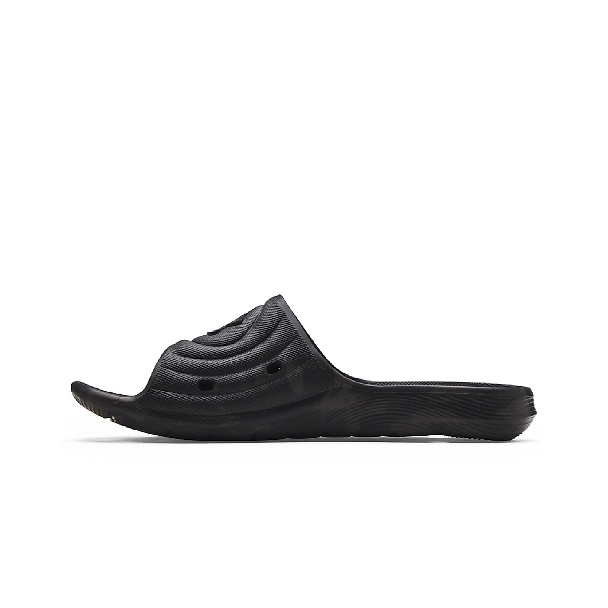 Under Armour Men's Locker Camo, Black (002)/Jet Gray, 10 M US