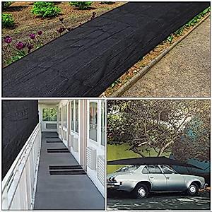 boknight Pool Leaf Net Cover with Rope, 20x 40 ft. Rectangle Pool Covers for Inground Pools, Cuttable Winter Pool Cover with Reinforcement Edge