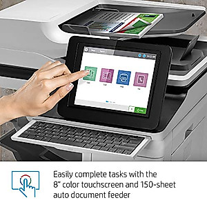 HP Color LaserJet Enterprise Flow MFP M681z | Streamline complicated workflows | Fast scan speeds | Built-in OCR software (J8A13A)