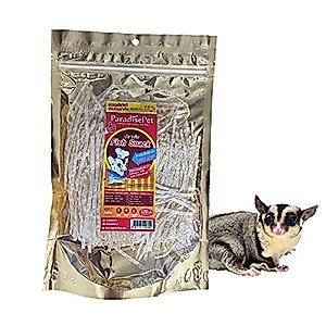 Polar Bear's Pet Shop 1 Pcs Family Pack Fish Flavor Sugar Glider Hamster Squirrel Chinchillas Small Animals Sandwich Snacks and Food (120g)