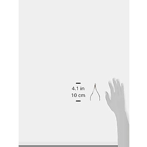 Cuticle Trimmer by Revlon, Full Jaw Cuticle Remover Tool, Nail Care, High Precision Blade, Easy Grip, Stainless Steel (Pack of 1)