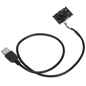 Kuuleyn 3 MP Camera Module, Module Camera, Manual Camera Module, 64° 3.5mm Manual Focus Webcam Board with USB Cable HBVCAM 3M2111 V22