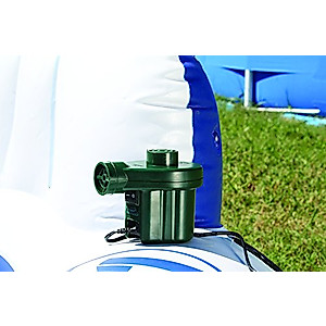 Texsport Electric Air Pump Inflates Deflates uses AC Power or 12 Volt Car Charger