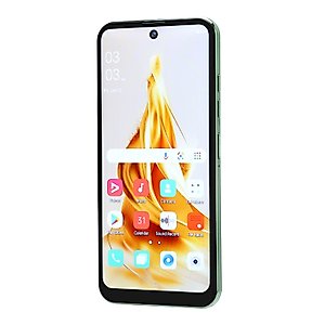 SHYEKYO Face Unlock Phone, 100-240V 6GB RAM 128GB ROM 24MP Rear 8MP Front Camera HD Mobile Phone for Home (#1)