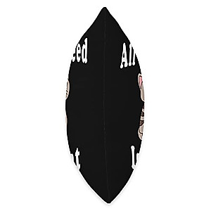 Cat Cats Kittens Kitty Pets Funny Designs All You Need Funny Cat Throw Pillow, 18x18, Multicolor