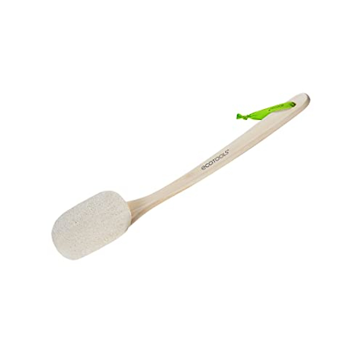 EcoTools Loofah Bath Brush, Shower Brush with Ergonomic Handle, Cleans Hard to Reach Areas, Eco-Friendly Bath Sponge, Gentle Cleansing & Exfoliating, Vegan & Cruelty-Free, 2 Count