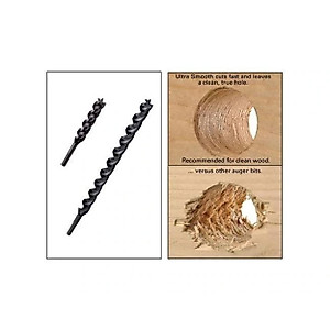 WoodOwl 09810 Tri-Cut 13/16-Inch by 18-Inch Ultra Smooth Auger Bit